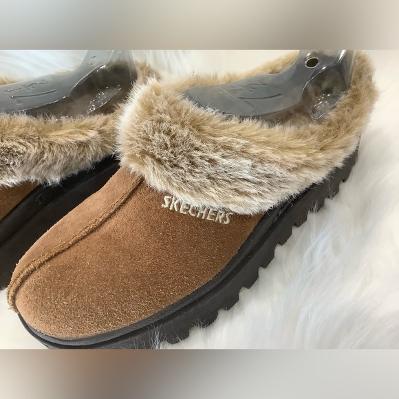 Skechers | Shoes | Like New Skechers Clog Mules Shindigs Fortress Lined ...